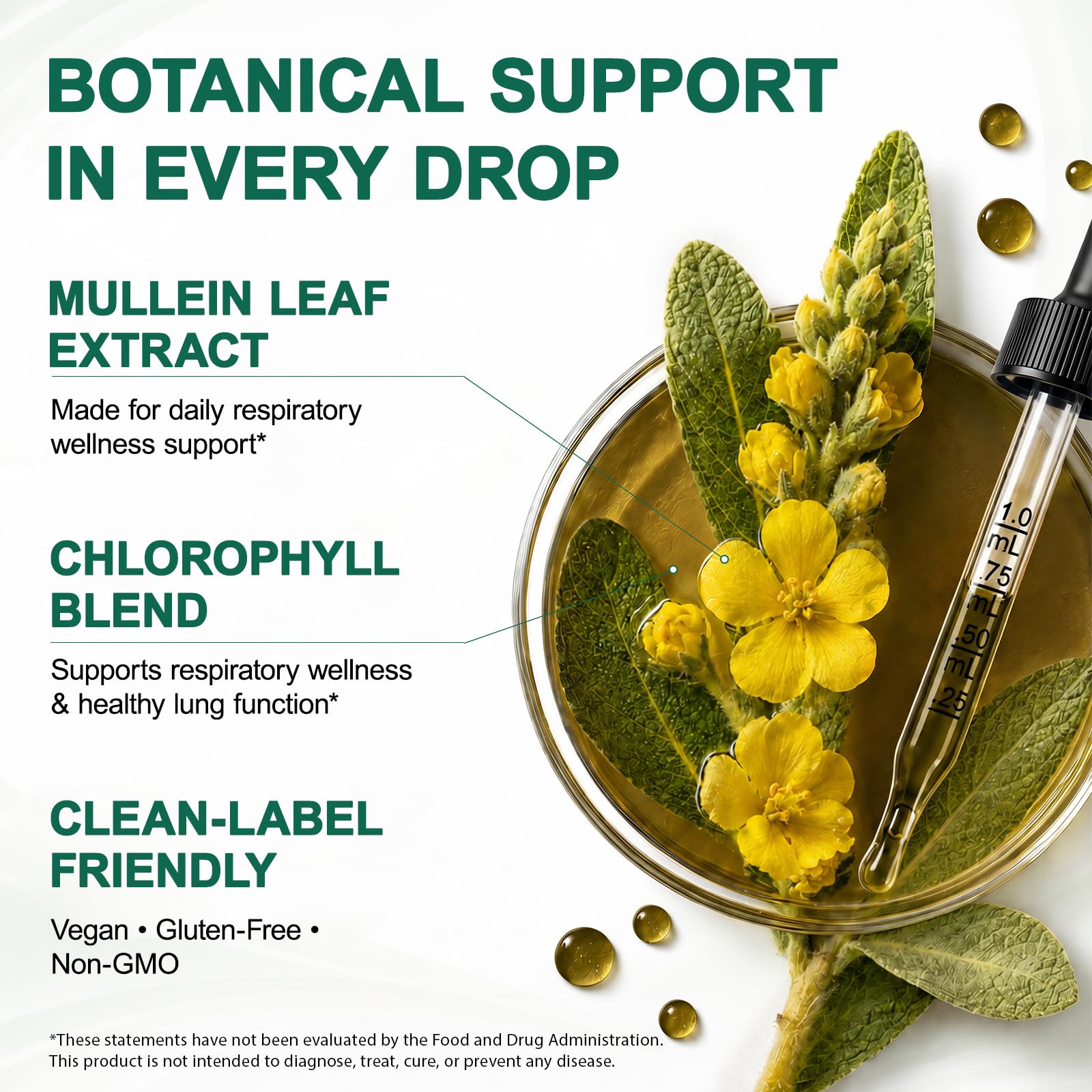 One month supply of herbal drops