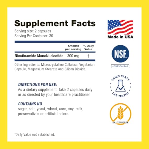 one month supply of NMN supplement