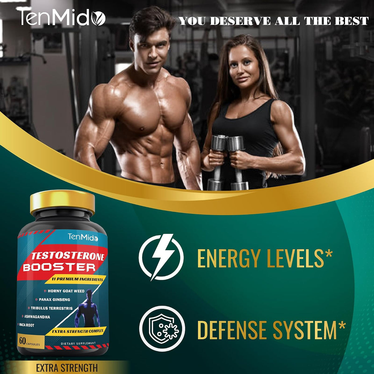 one month supply testosterone booster