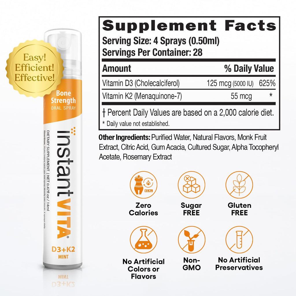 One-month supply vitamin supplement
