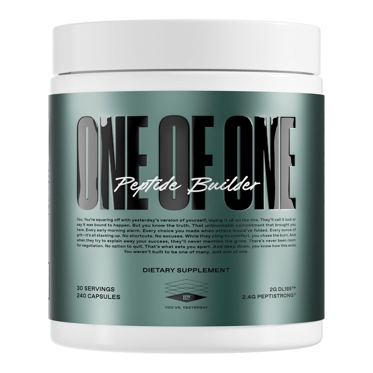 ONE OF ONE peptide builder unflavored