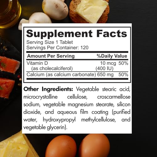 One per day calcium supplement