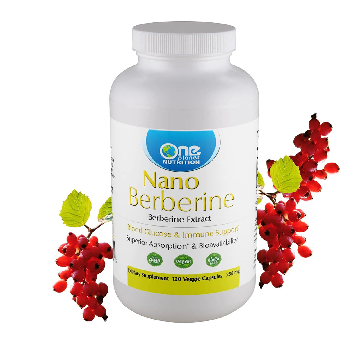 One Planet Nutrition Nano Berberine capsules