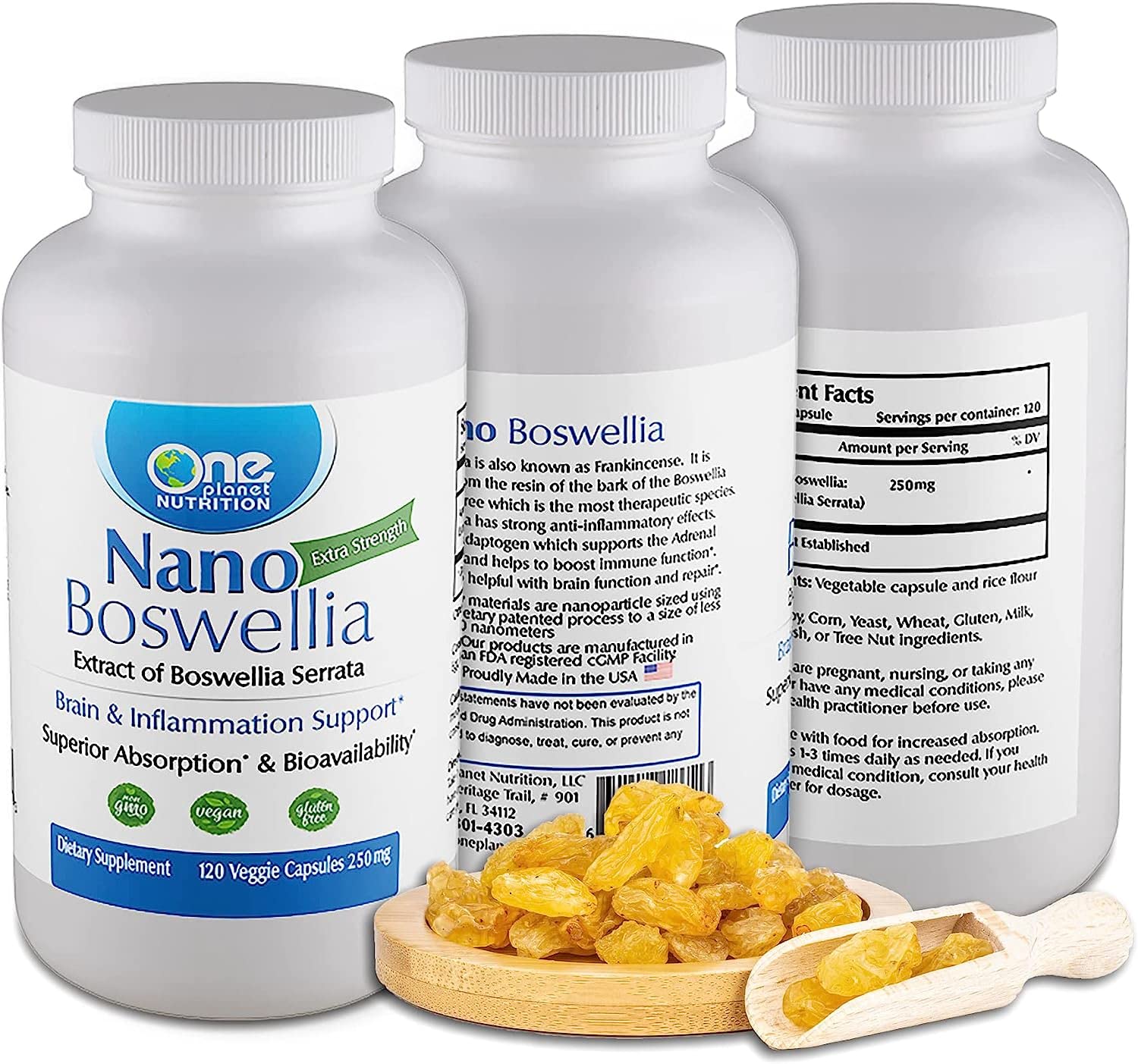 One Planet Nutrition Nano Boswellia capsules