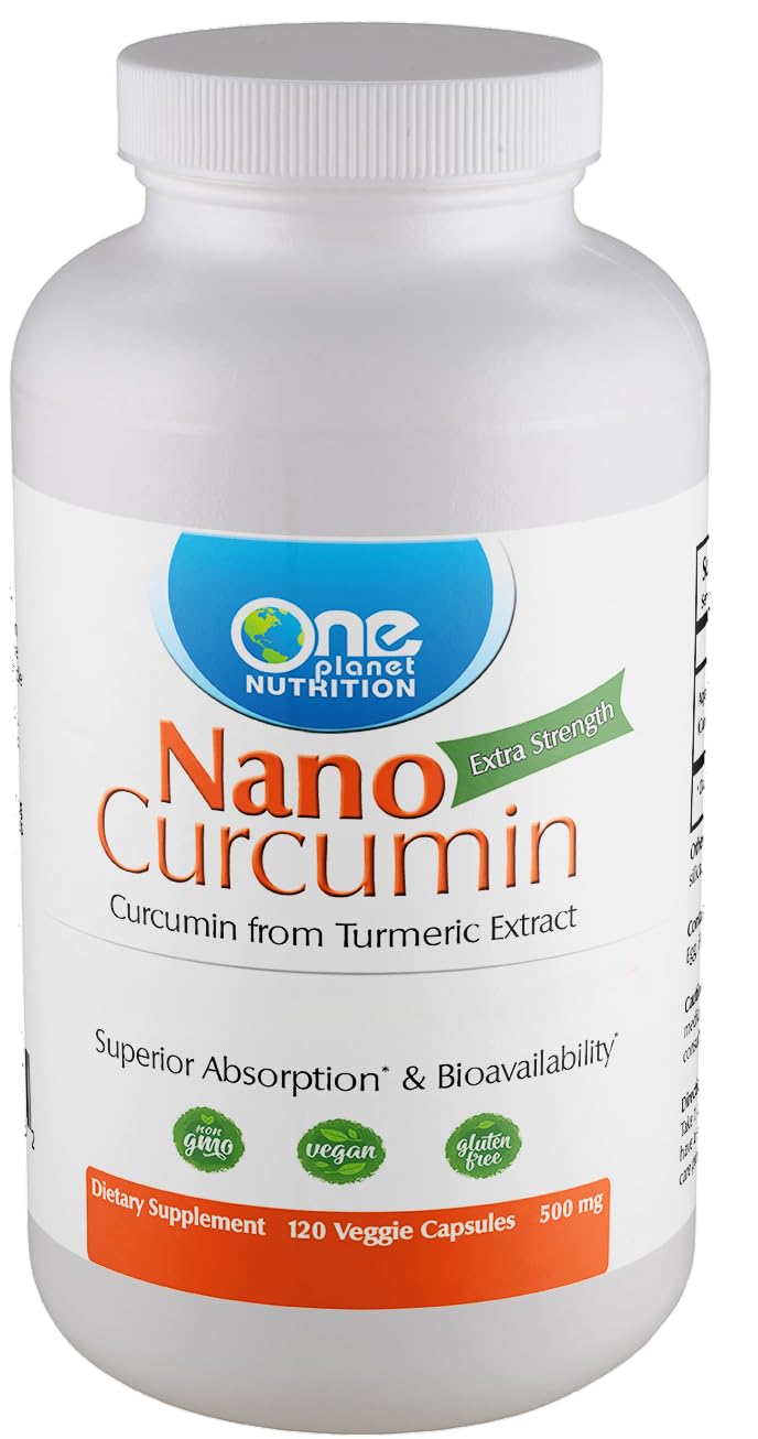 One Planet Nutrition Nano Curcumin capsules