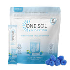 One Sol BCAA blue raspberry flavour