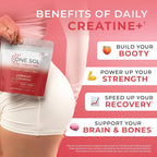 One Sol creatine for muscle recovery