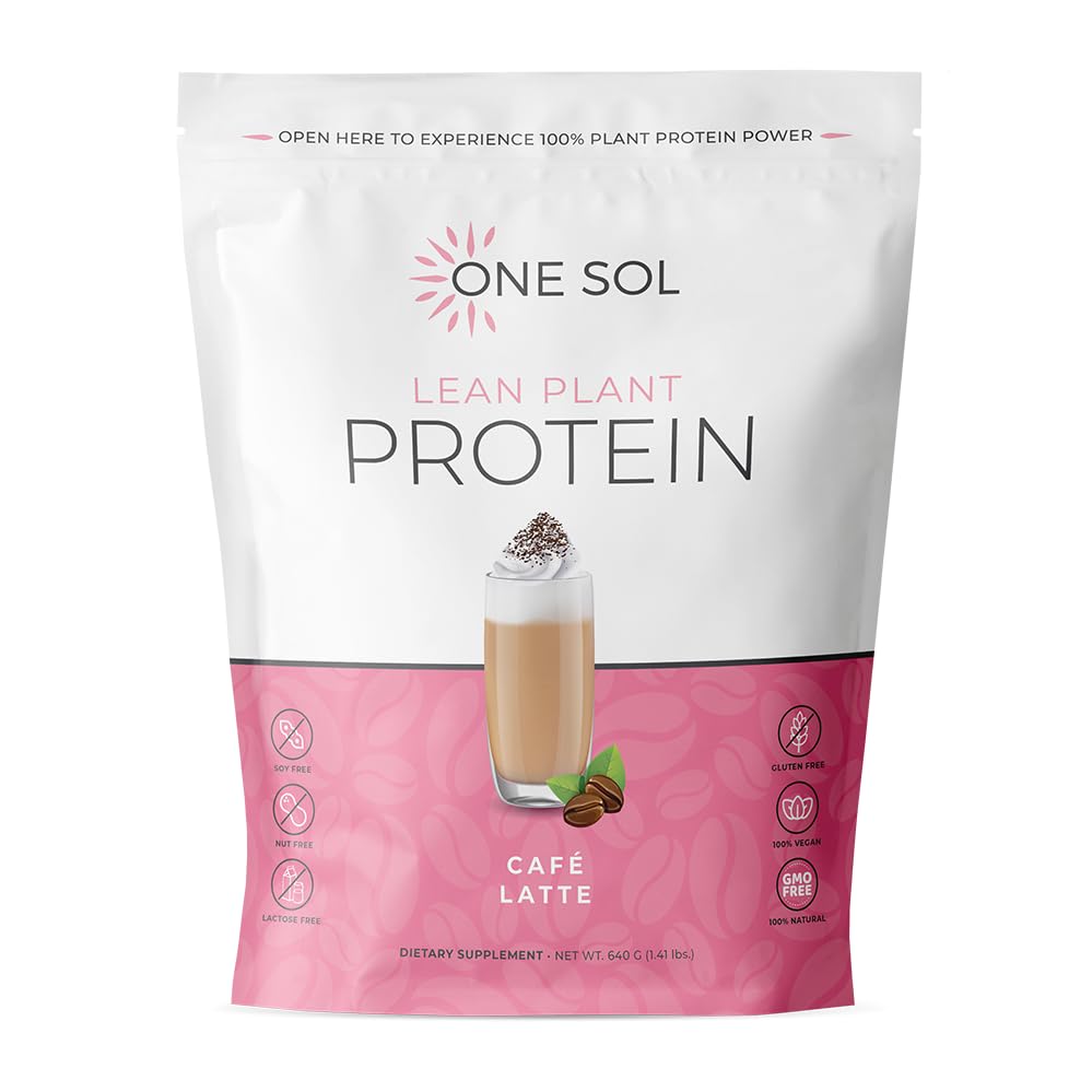 One Sol Lean Plant Protein Powder Acai Berry Blast