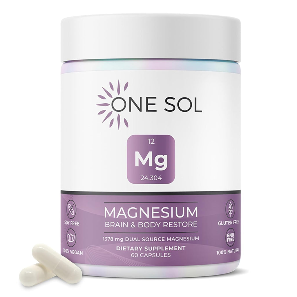 One Sol magnesium bisglycinate capsules