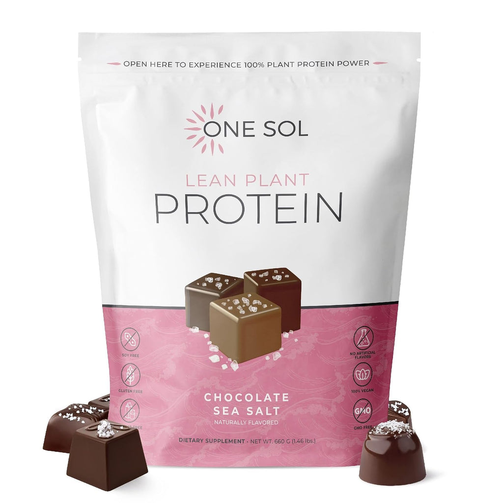 One Sol plant protein powder chocolate