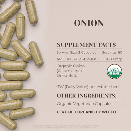 onion capsules for immune health