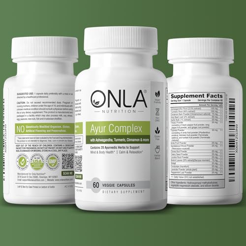 ONLA vegan turmeric for active lifestyle