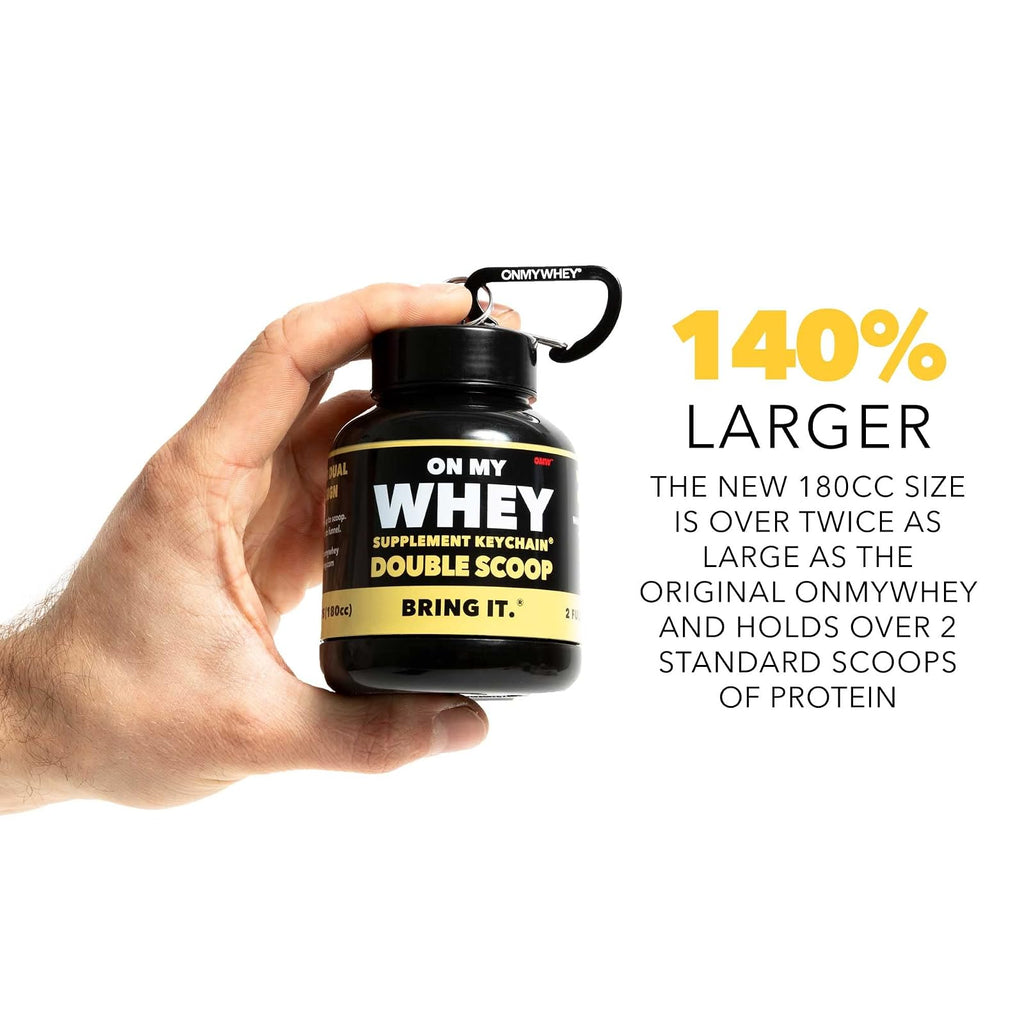 ONMYWHEY protein powder storage solution