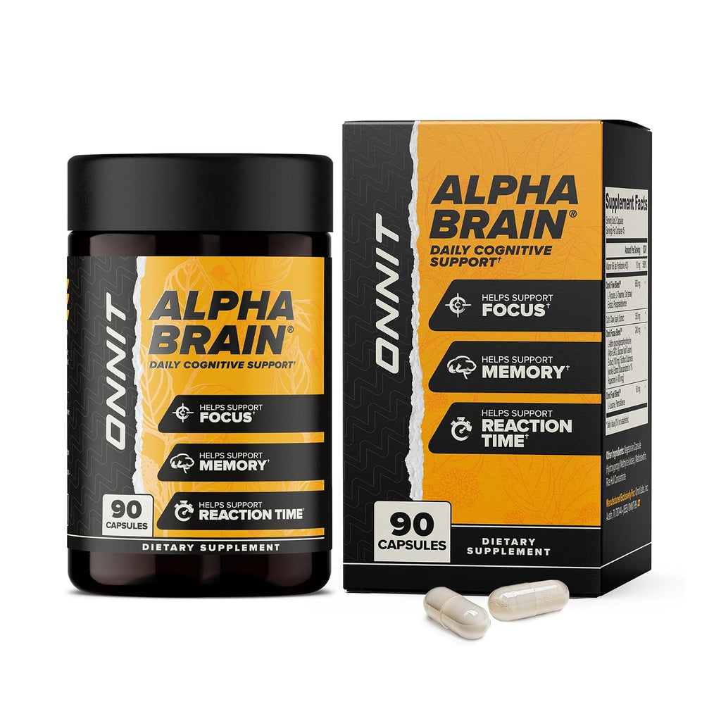 ONNIT Alpha Brain cognitive support