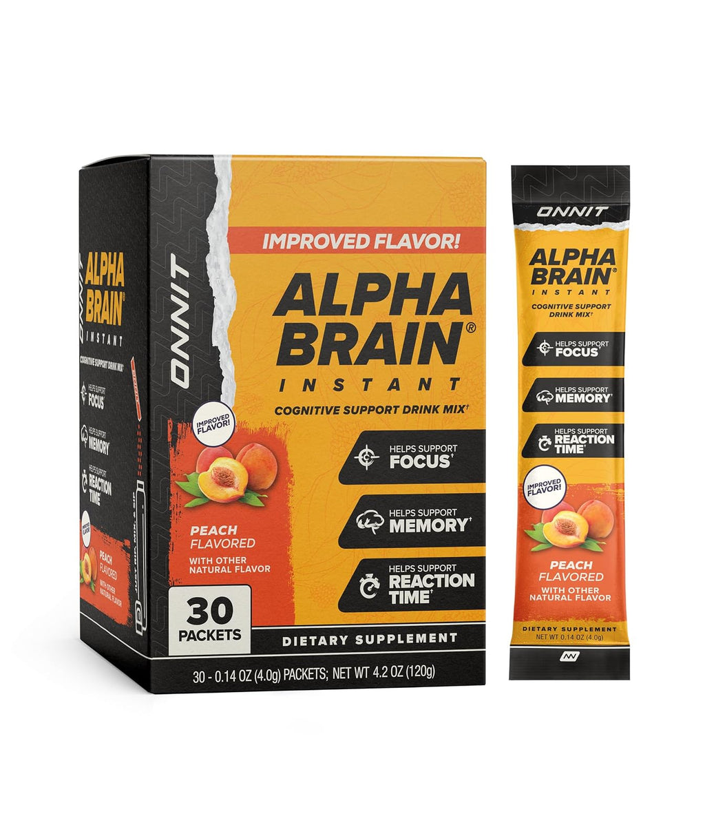 ONNIT Alpha Brain drink mix benefits