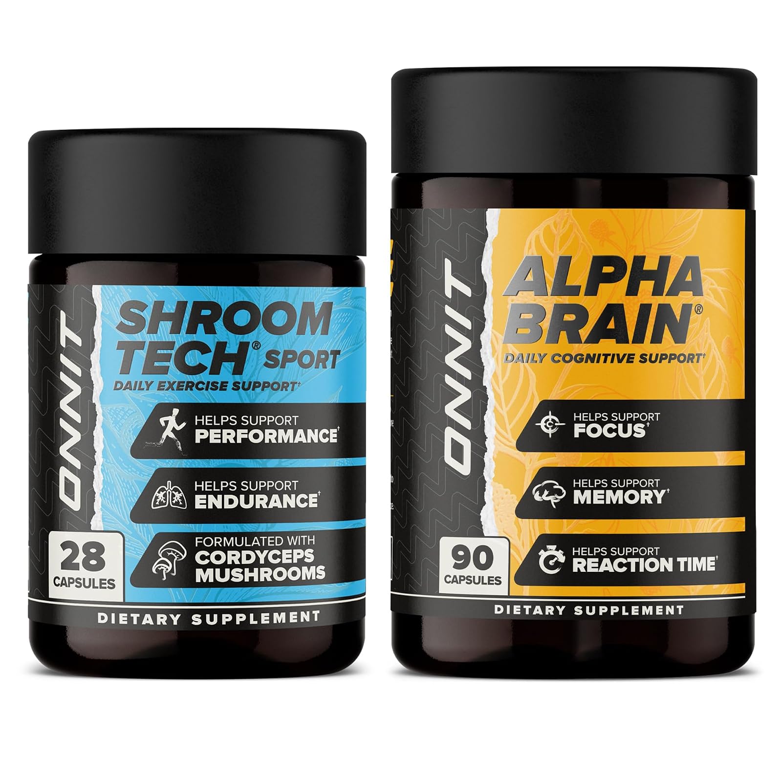 ONNIT Alpha Brain multivitamins for focus