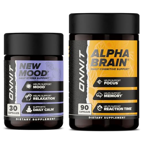 ONNIT Alpha Brain nootropic focus supplement