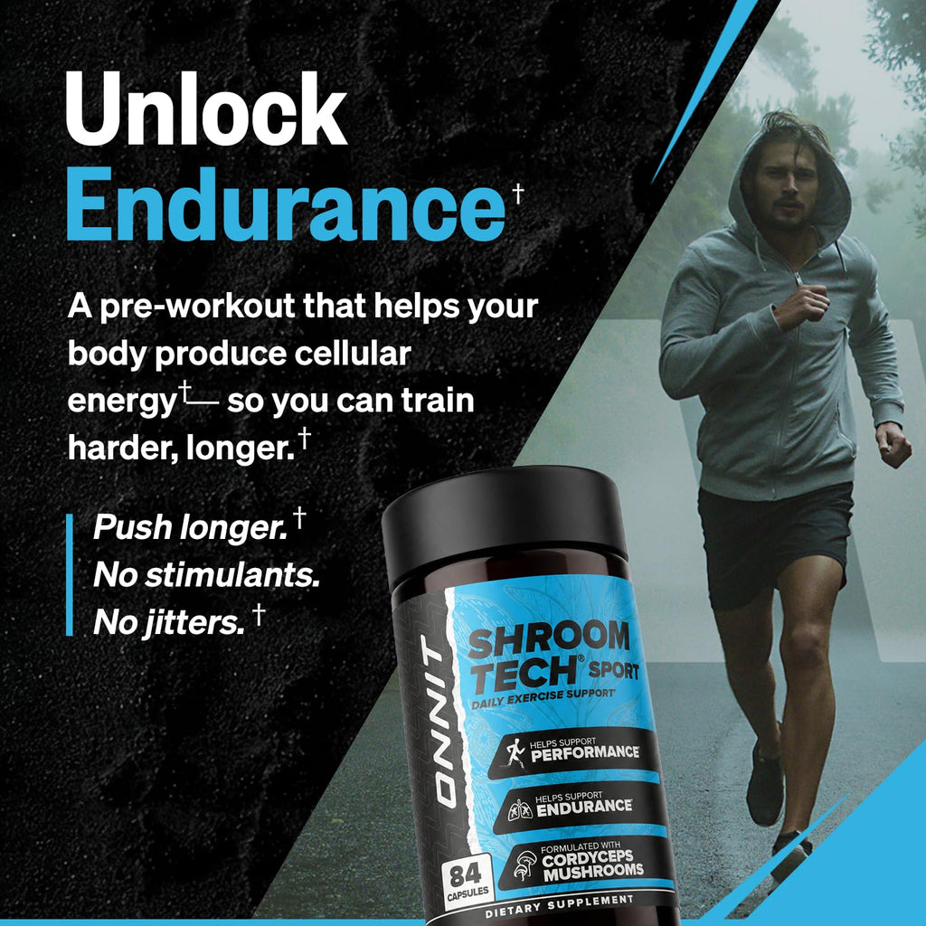 ONNIT cordyceps for endurance support