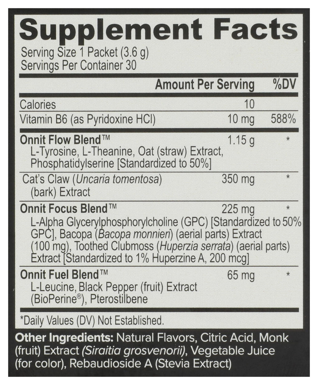 Onnit Labs Alpha Brain for daily wellness