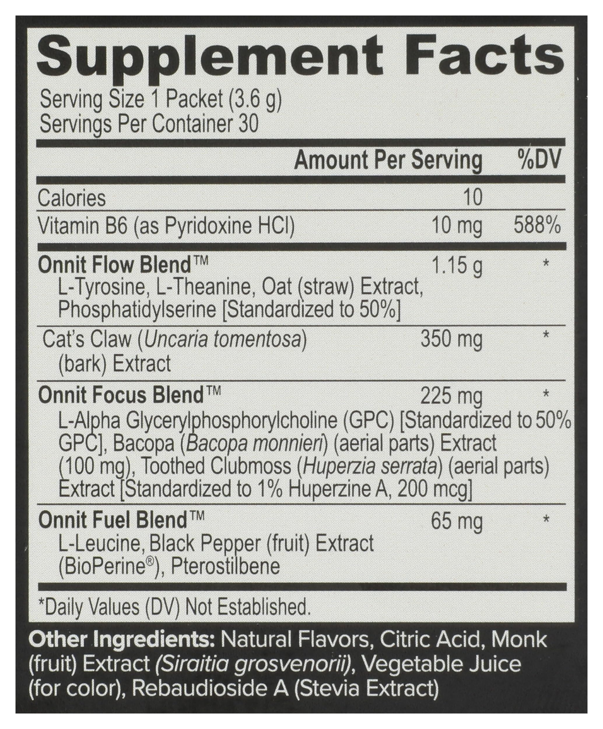 Onnit Labs Alpha Brain for daily wellness
