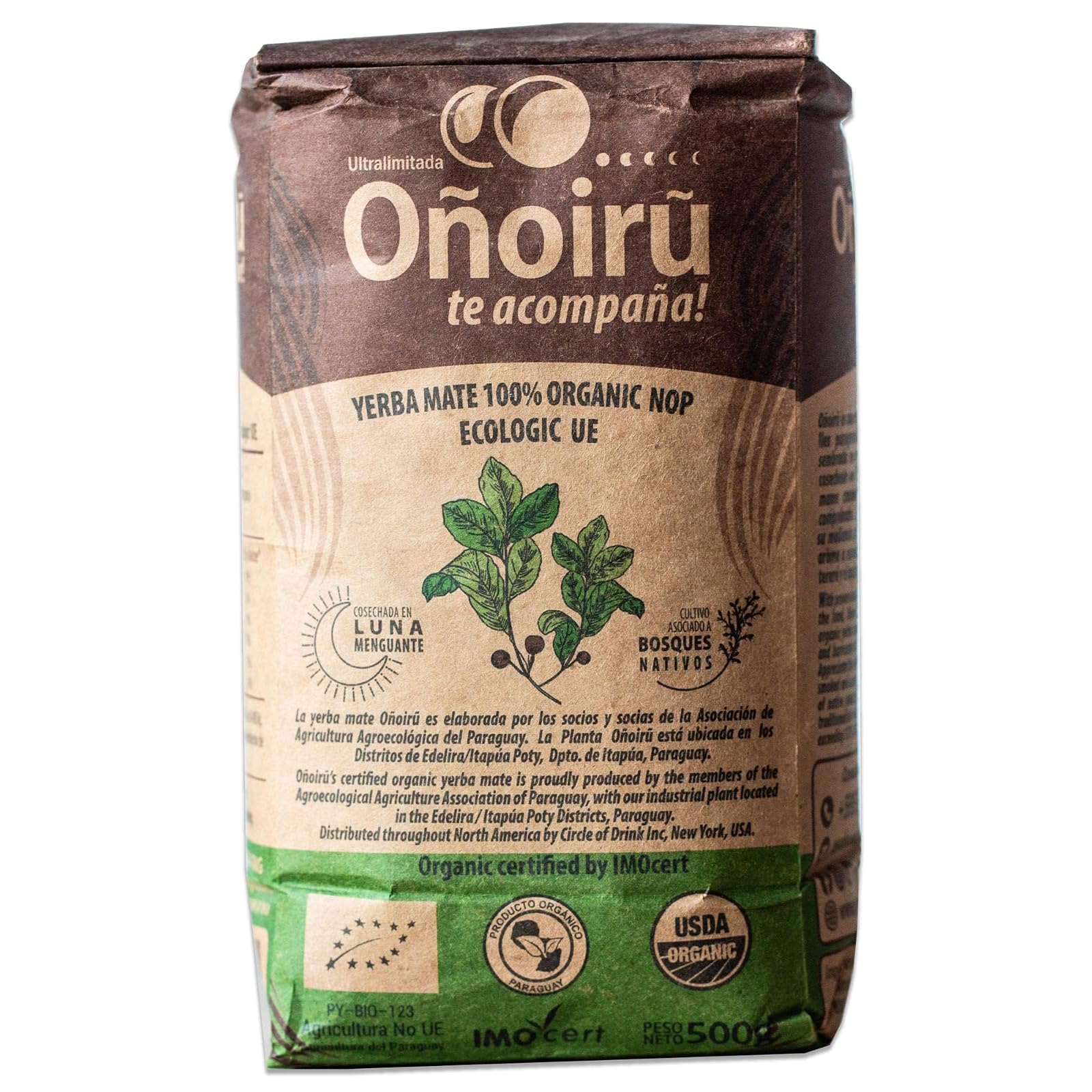 Onoiru organic yerba mate benefits