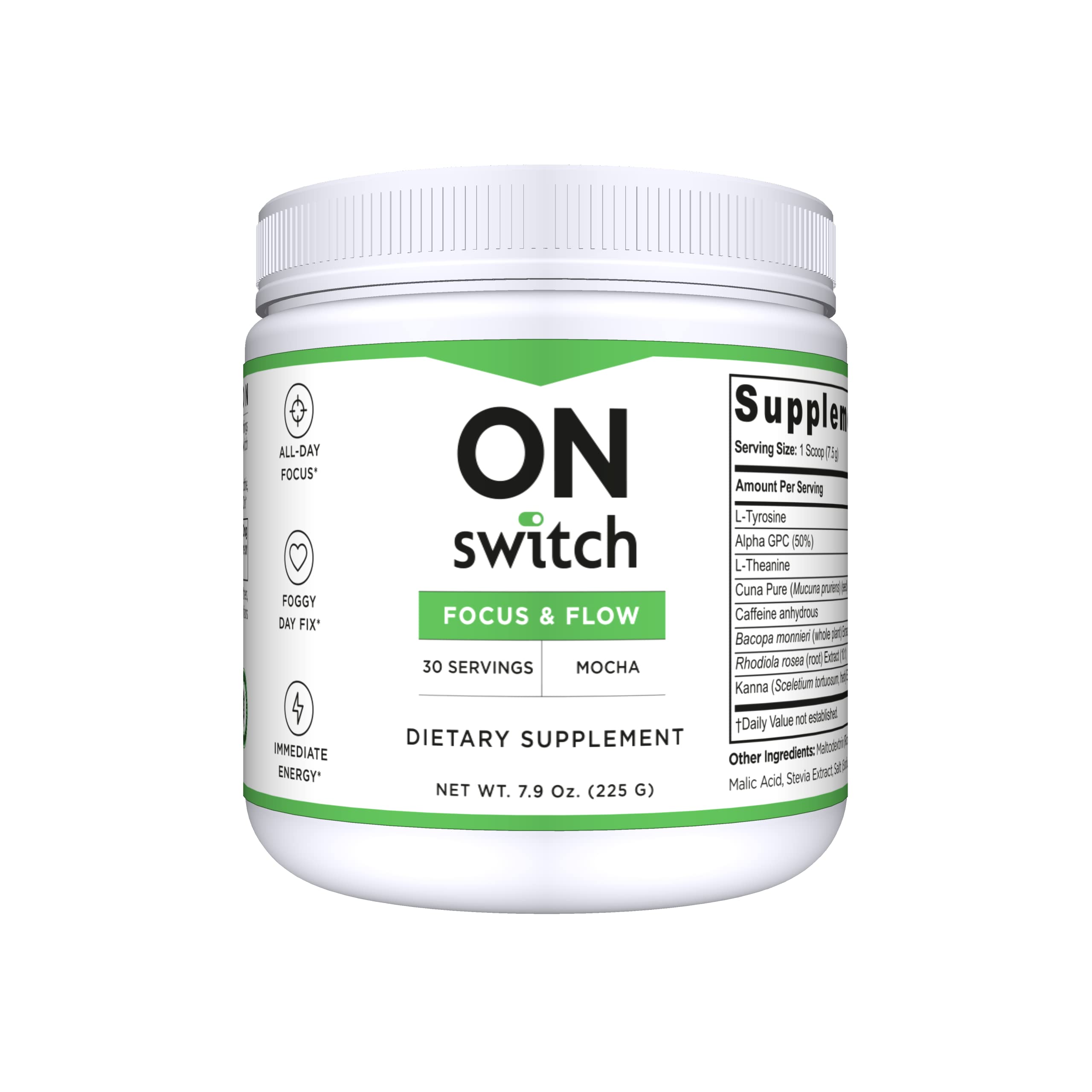 OnSwitch nootropic supplement for focus