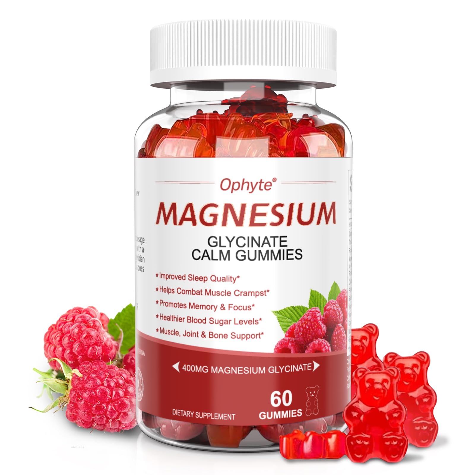 Ophyte magnesium glycinate gummies benefits
