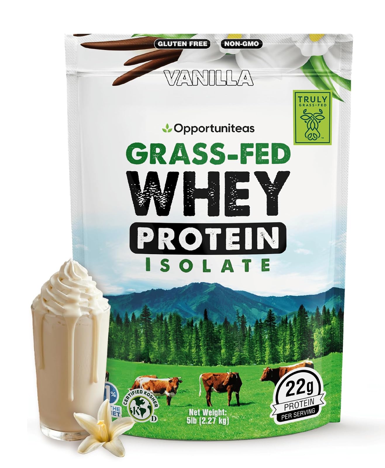 Opportuniteas vanilla whey protein isolate