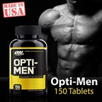 Opti-Men multivitamins for active lifestyle
