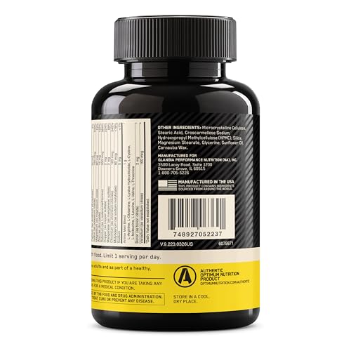 Opti-Men vitamins for mental clarity