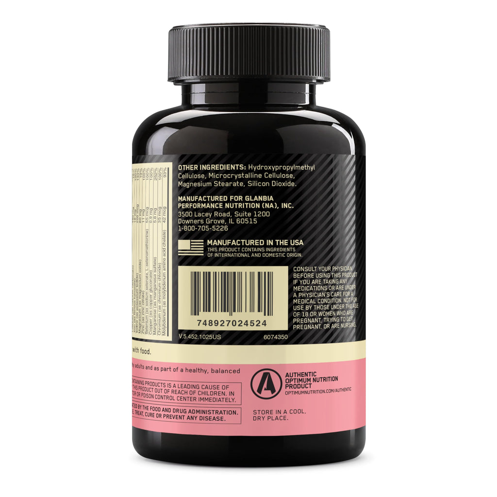Opti-Women 120 count vitamin supply