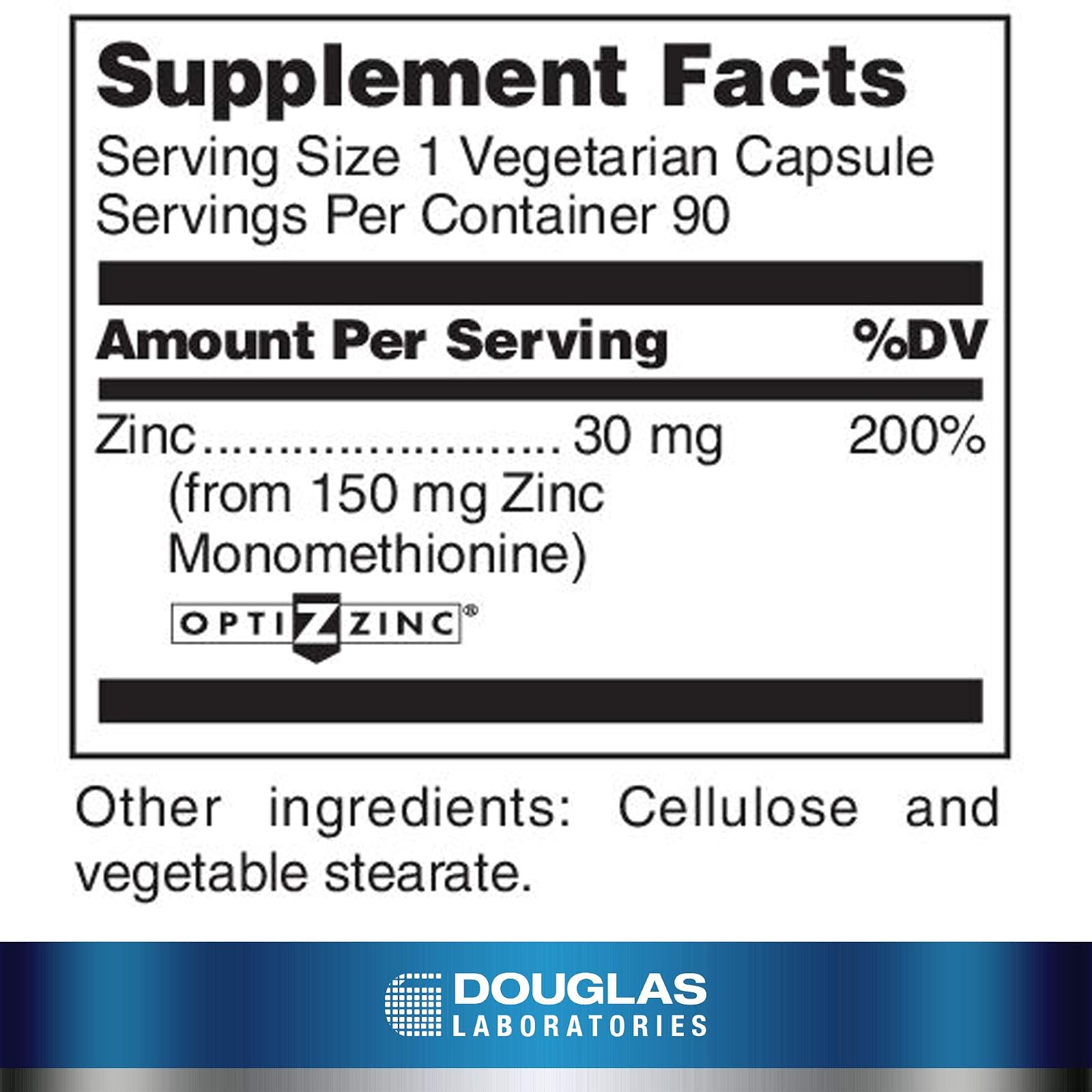 Opti Zinc 30 mg for immune support