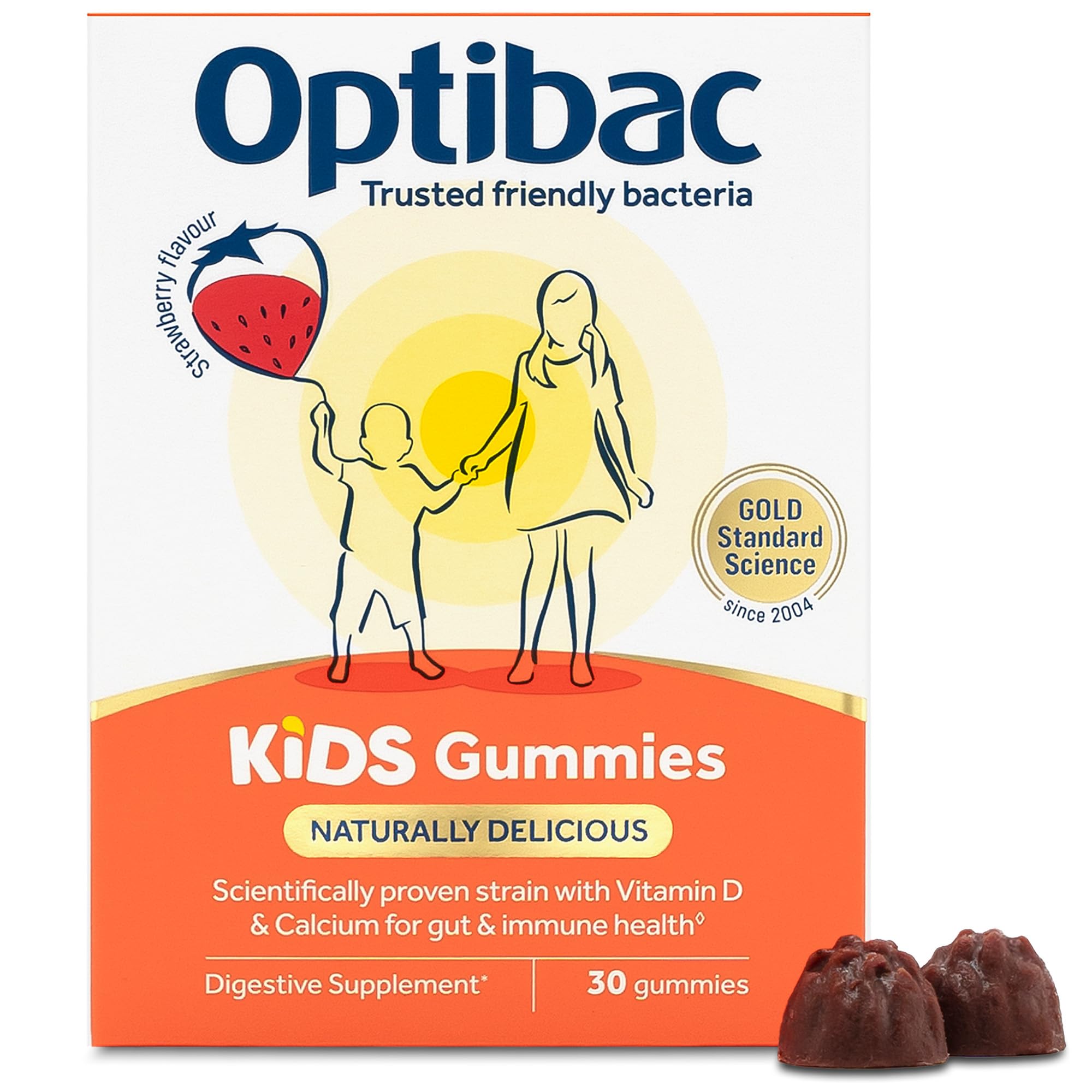 Optibac Kids Probiotics calcium gummies