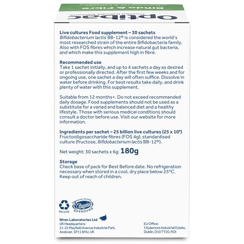 Optibac sachets for convenient digestion