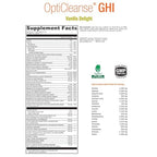 OptiCleanse GHI digestive support powder