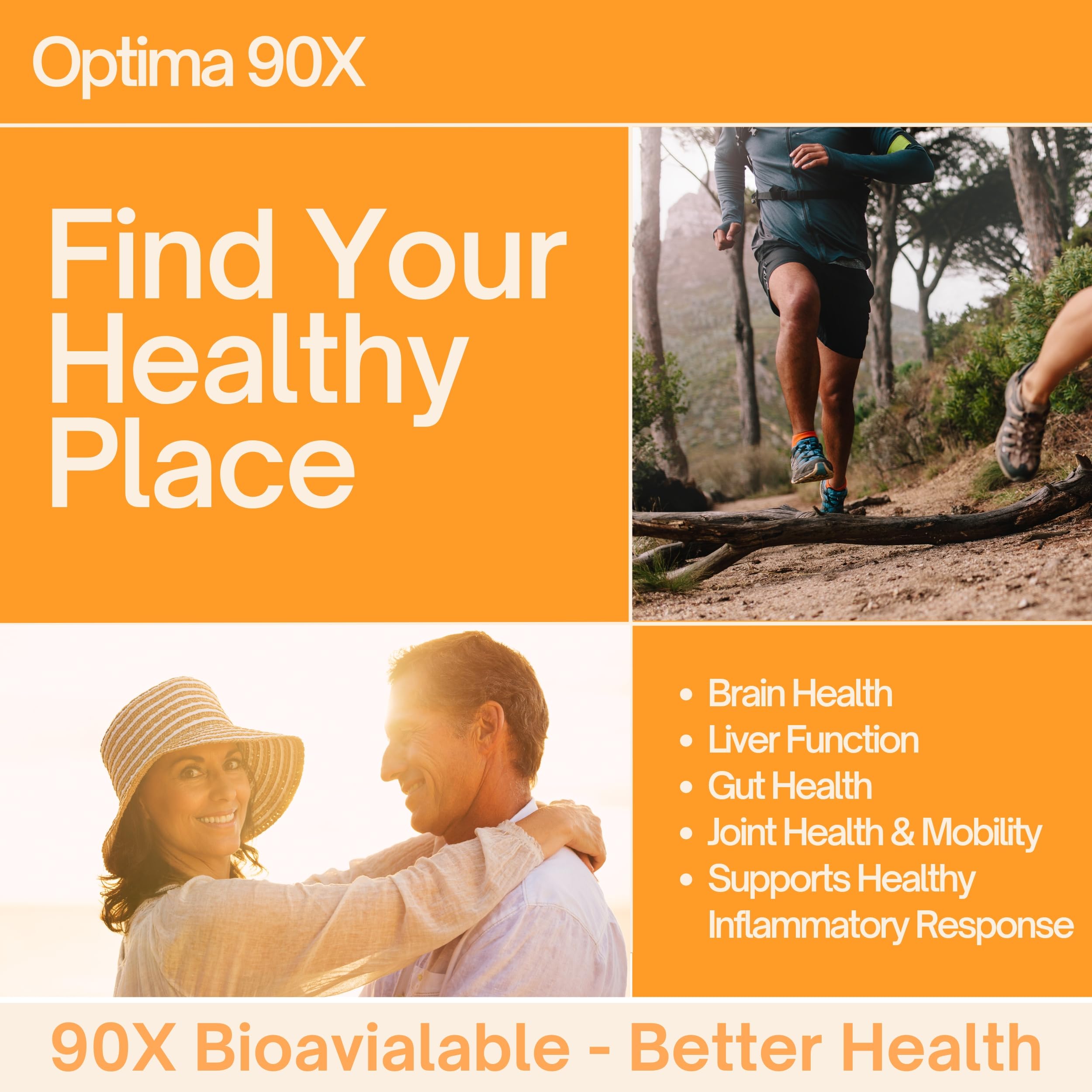 Optima curcumin for overall vitality