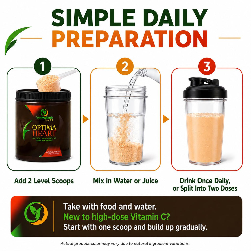 OptimaHeart vitamin C for wellness