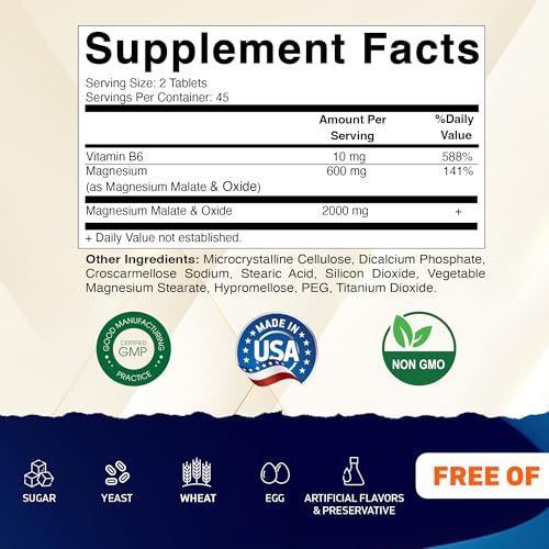 Optimal absorption magnesium with B6