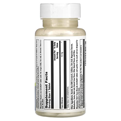 optimal absorption trace minerals micro tablets