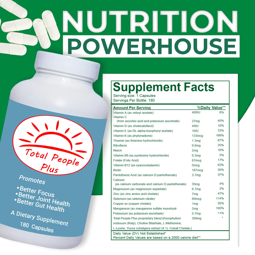 optimal absorption vitamin & mineral capsules