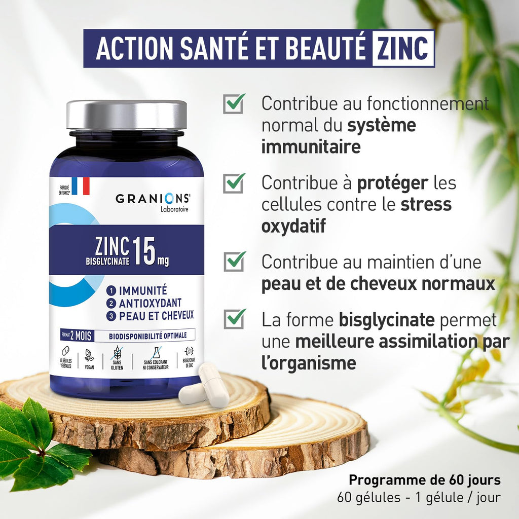 Optimal bioavailability zinc supplement