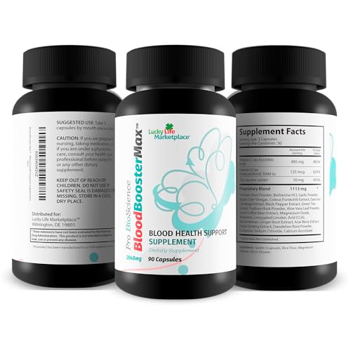 Optimal blood health support supplements