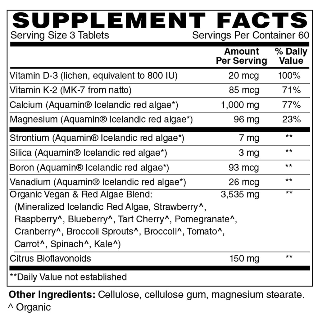 optimal bone health calcium supplement