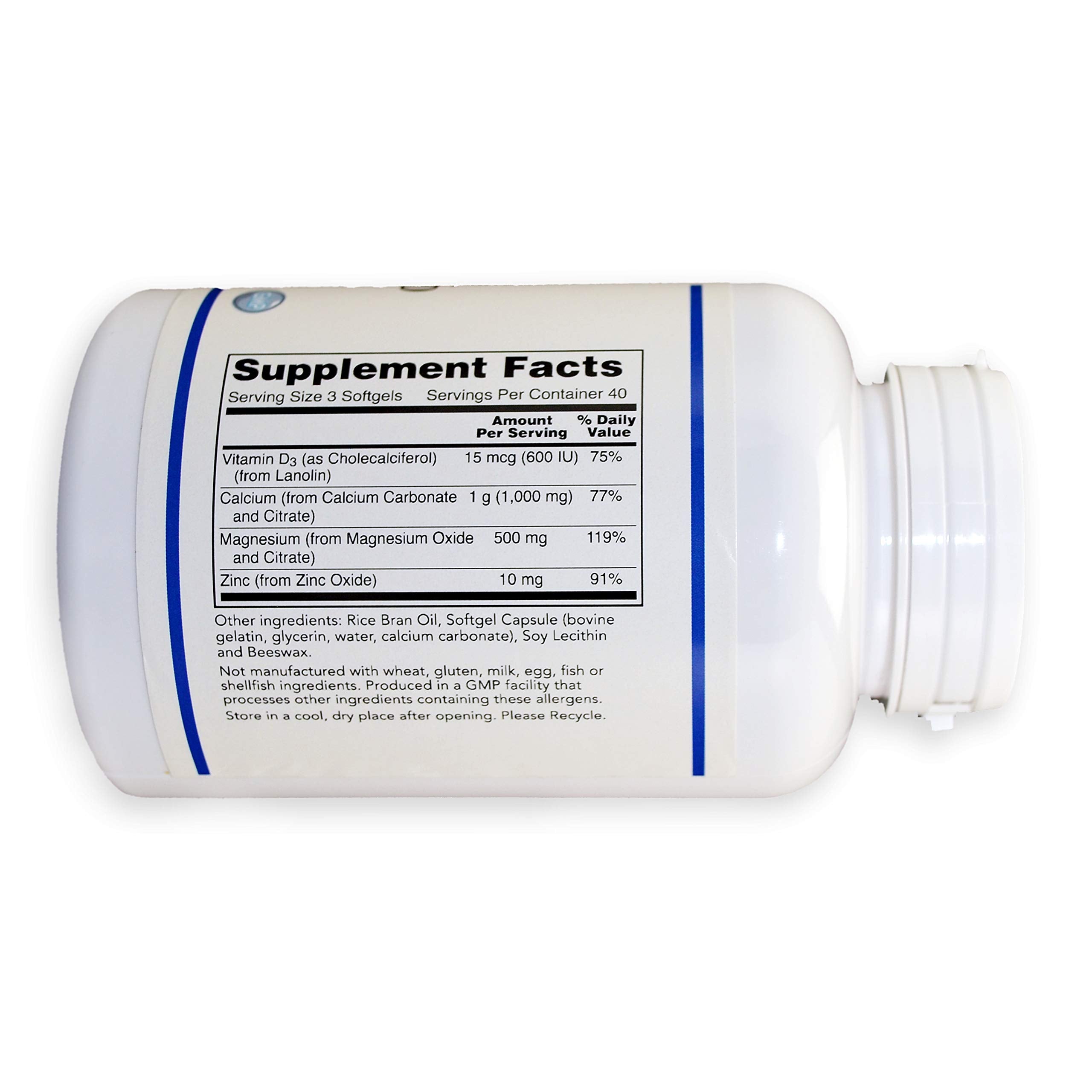 Optimal calcium absorption formula