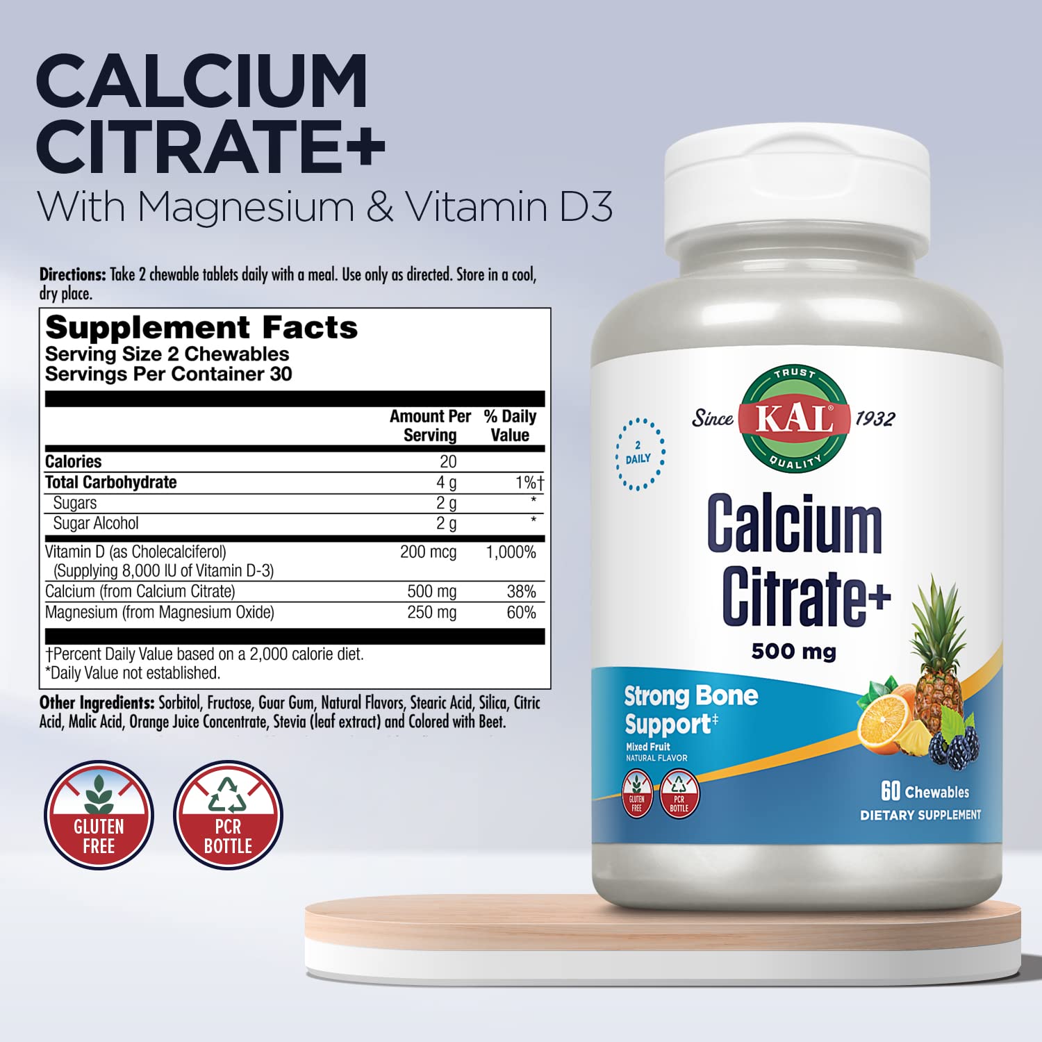 optimal calcium intake for health