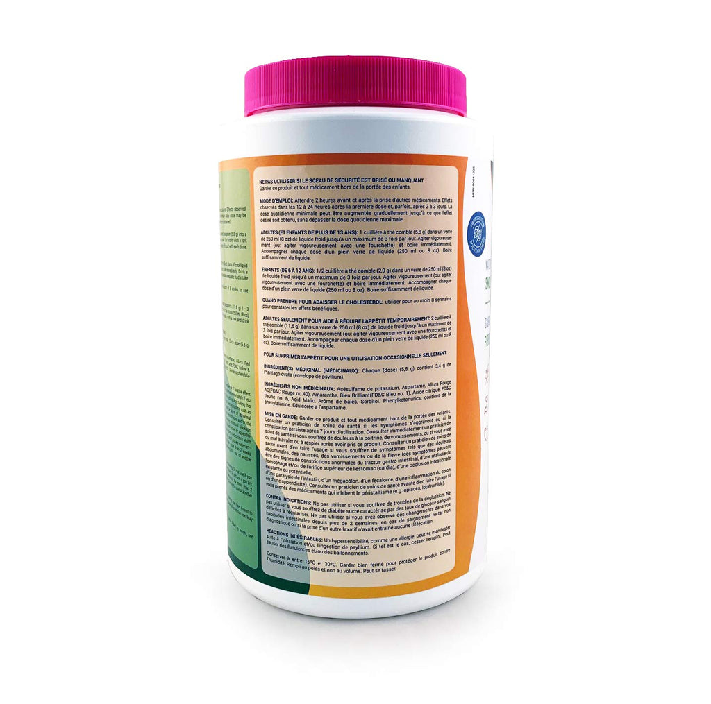 Optimal cleanse with psyllium husk