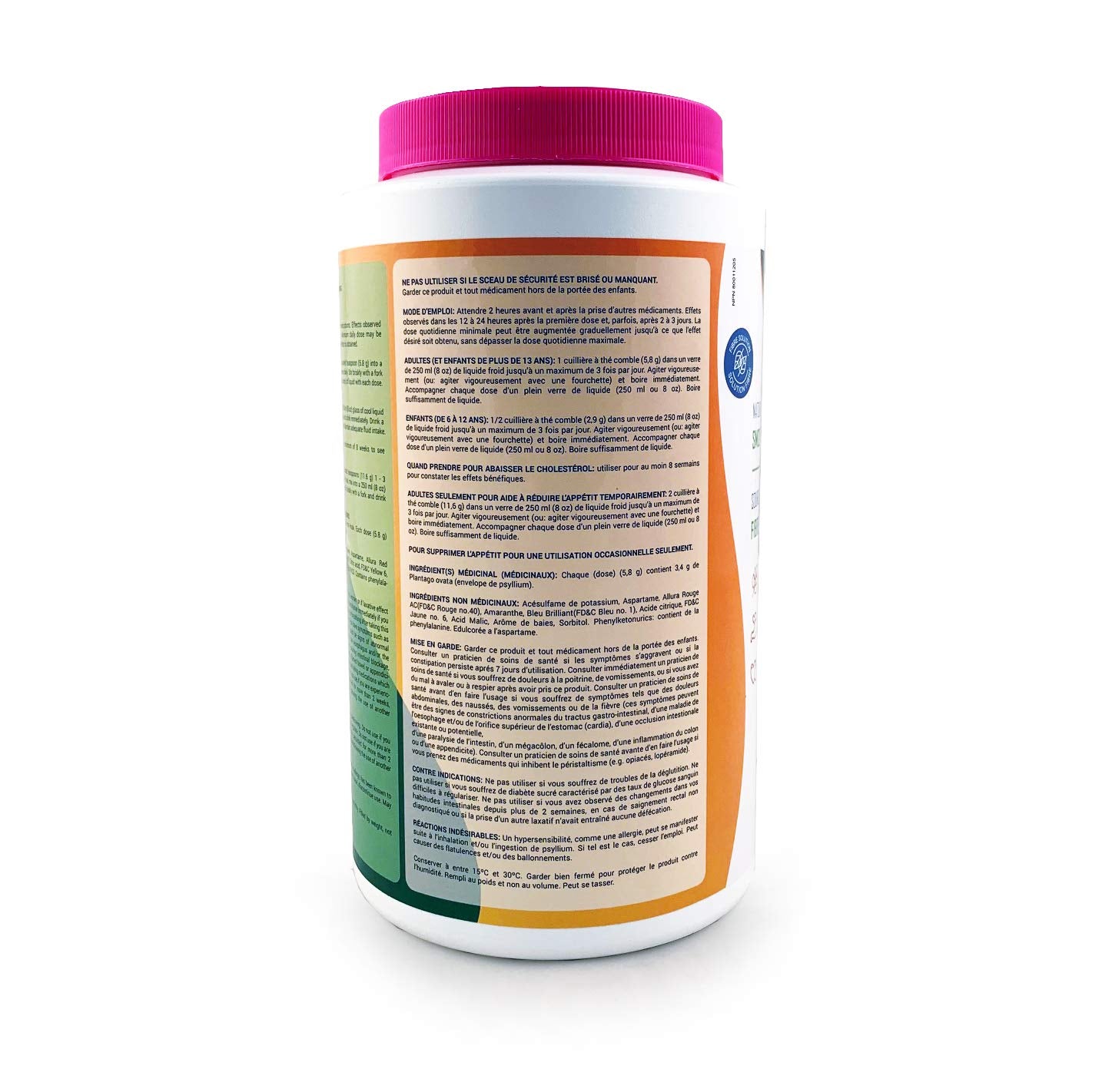 Optimal cleanse with psyllium husk