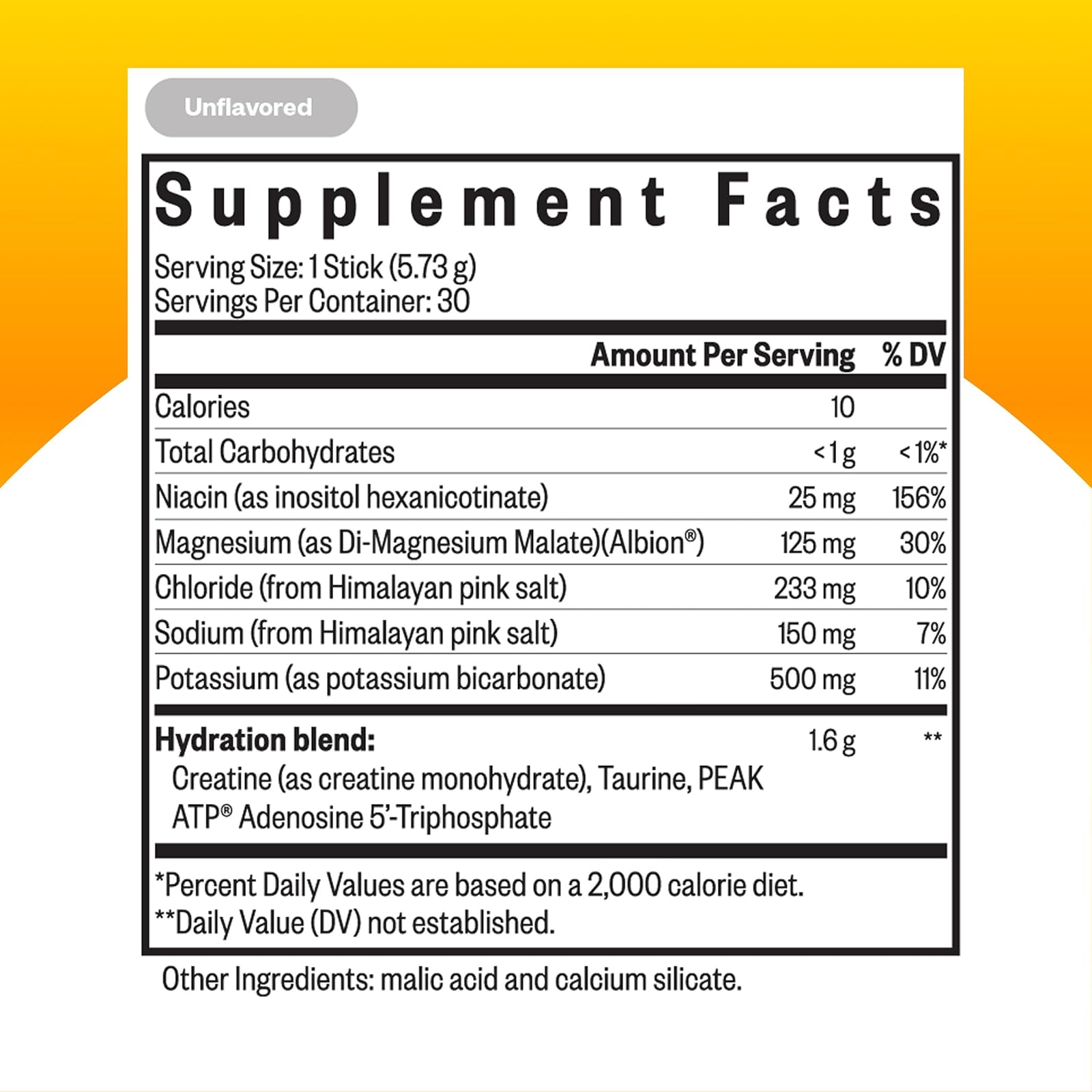 Optimal electrolyte powder for energy boost