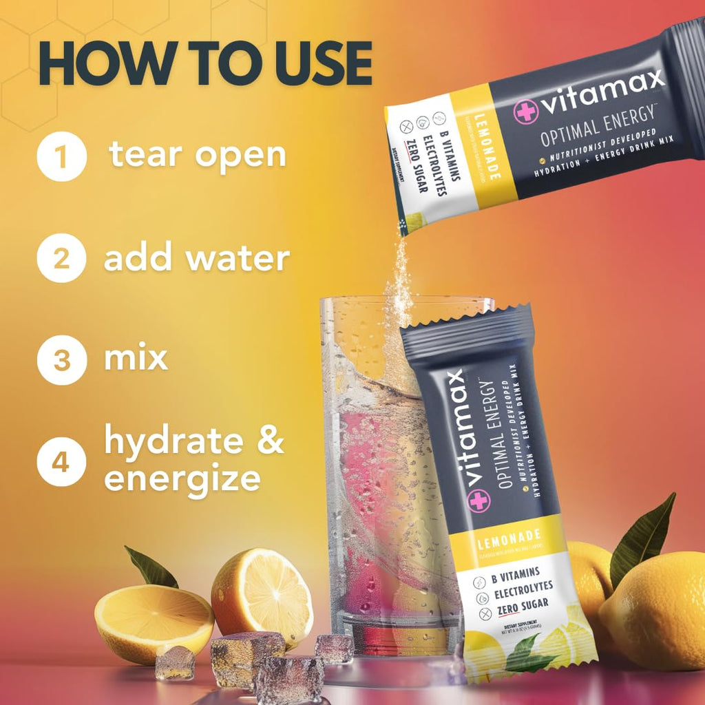 optimal energy boost with b vitamins