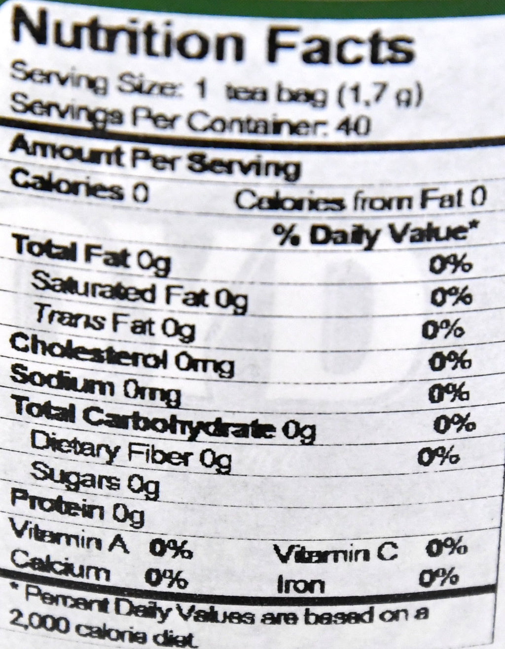 optimal flavor green tea